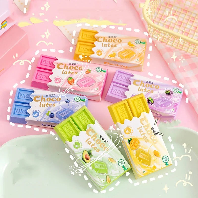 Chocolate Erasers | Coral & Ink