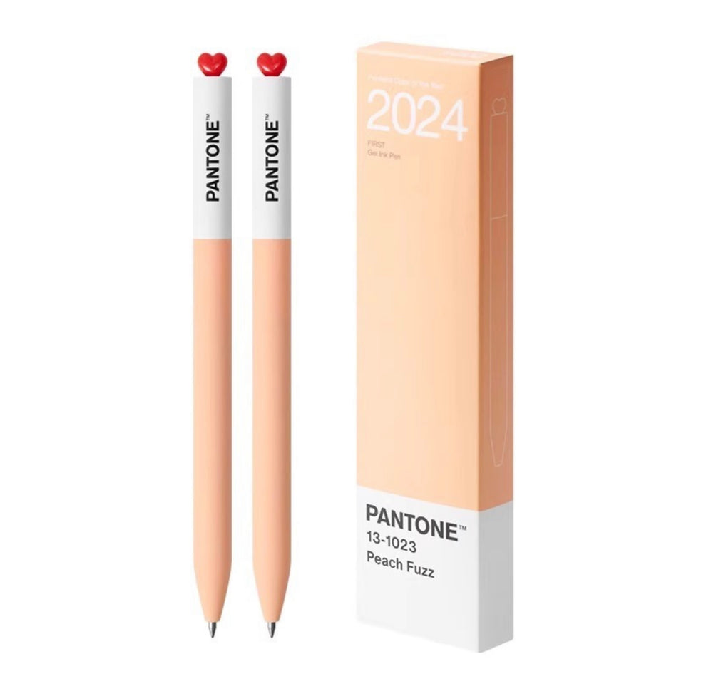 Pantone X Kaco Gel Pens – Coral & Ink