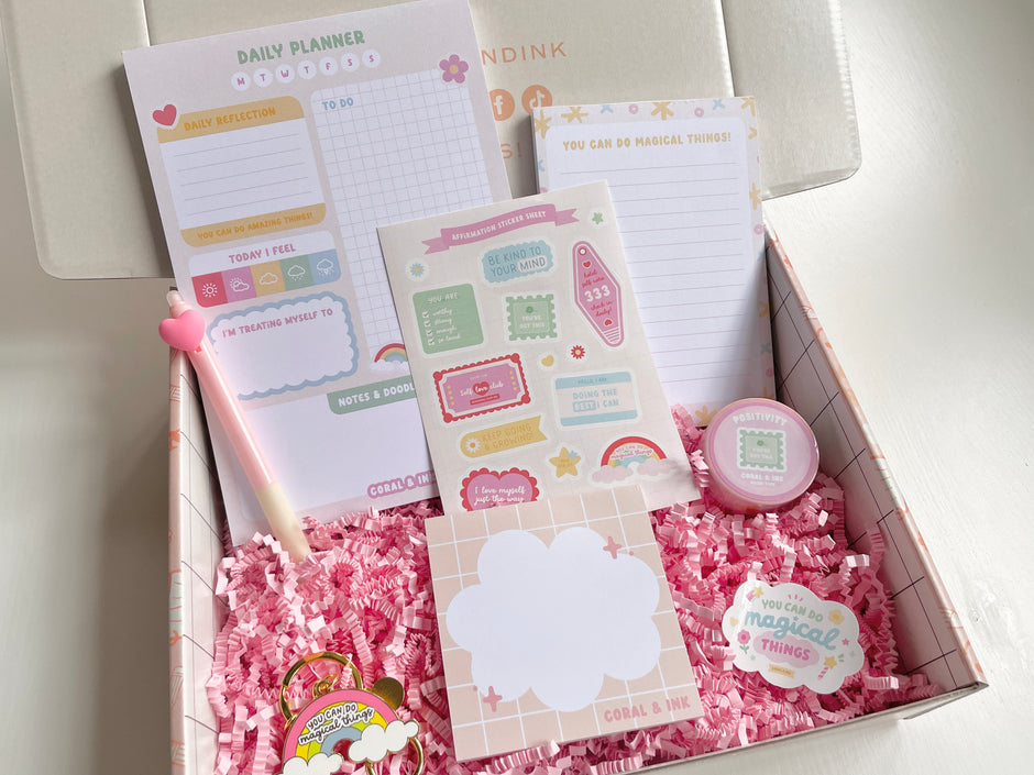Kawaii Stationery Boxes & Cute Gift Sets | Coral & Ink UK