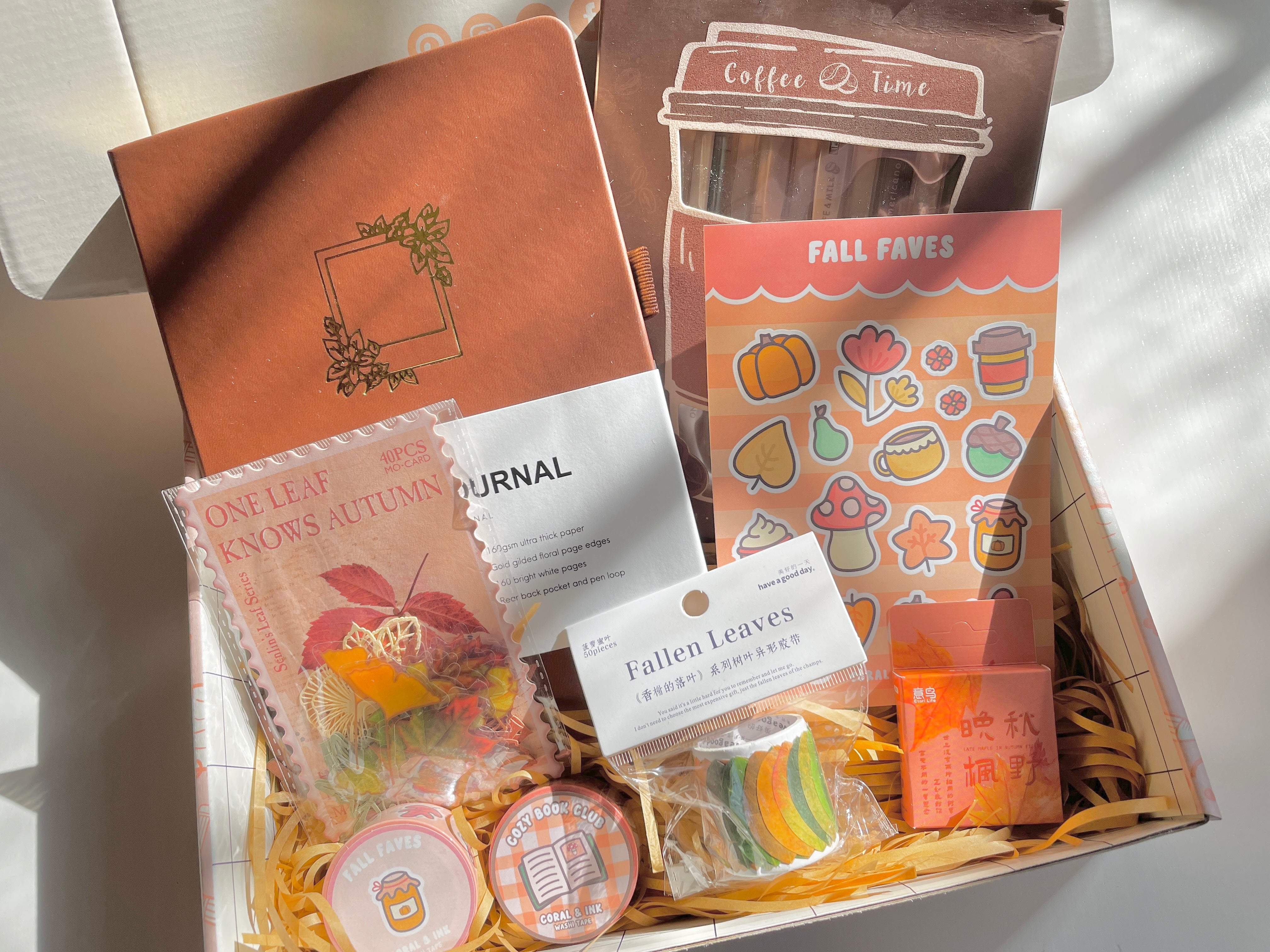 The Ultimate Autumnal Journaling Box | Coral & Ink