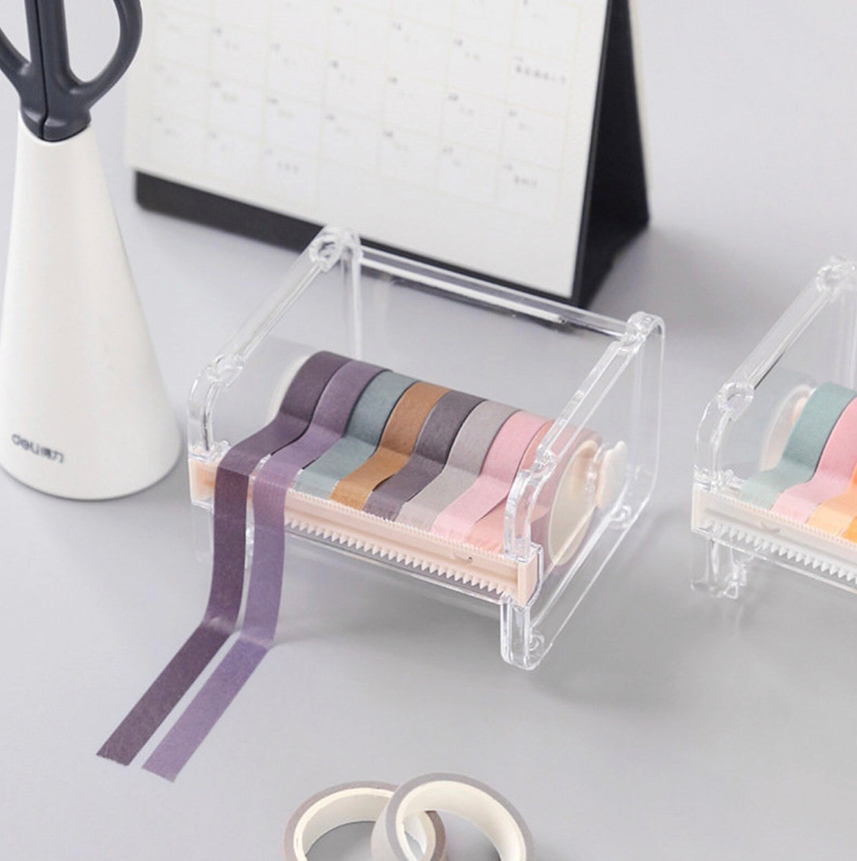 Washi Tape Stackable Dispenser | Aesthetic Desk Supplies UK – Coral & Ink