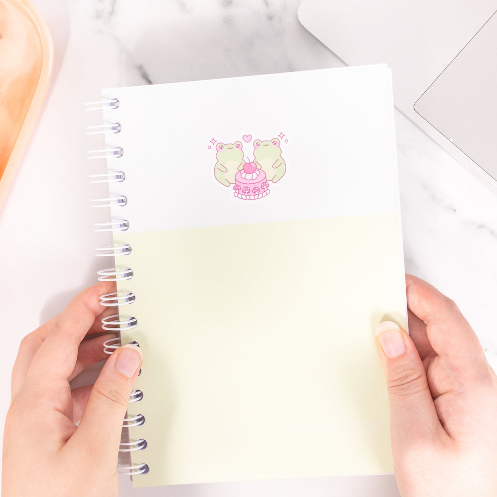 Kawaii Animal A5 Spiral Notebooks | Cute School Supplies – Coral & Ink
