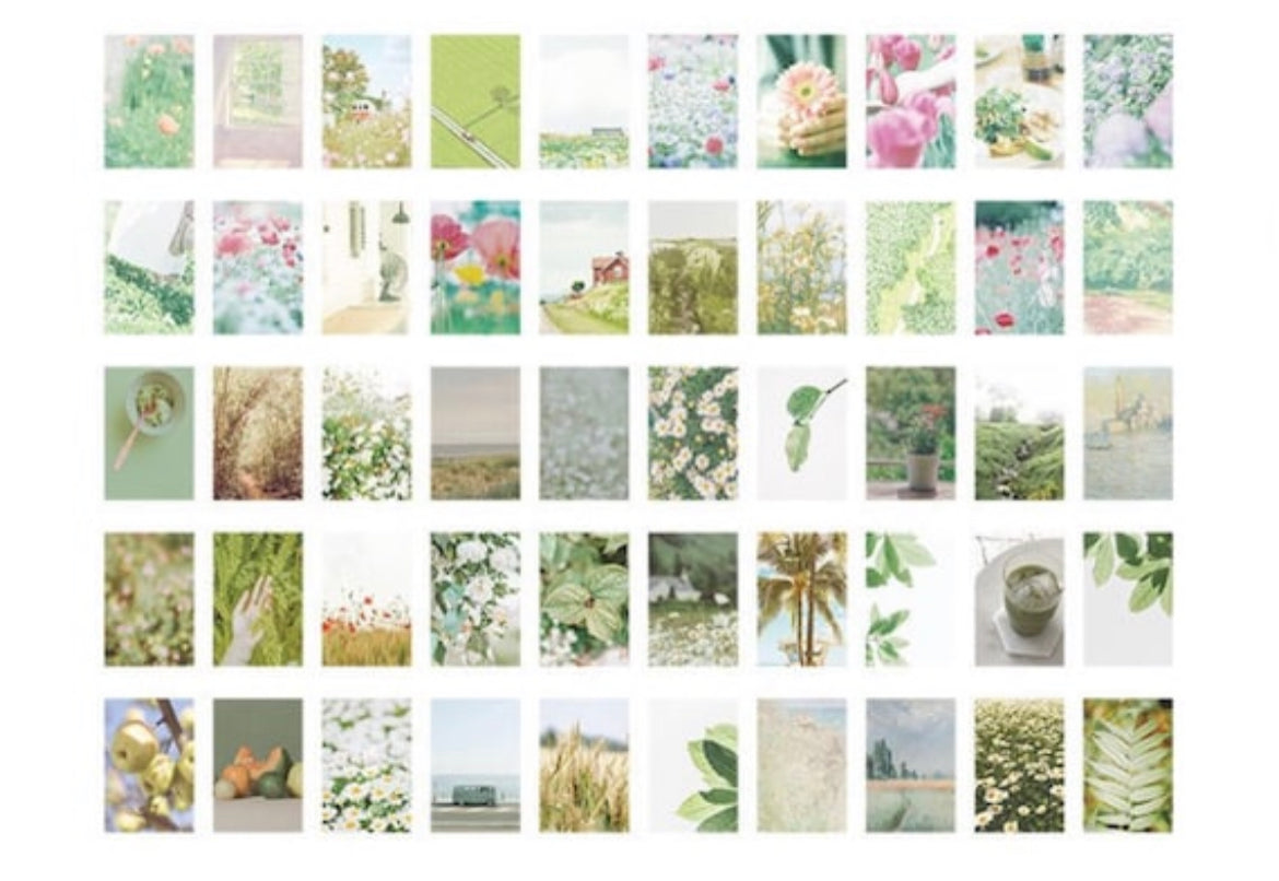 Mini Aesthetic Sticker Books – Coral & Ink