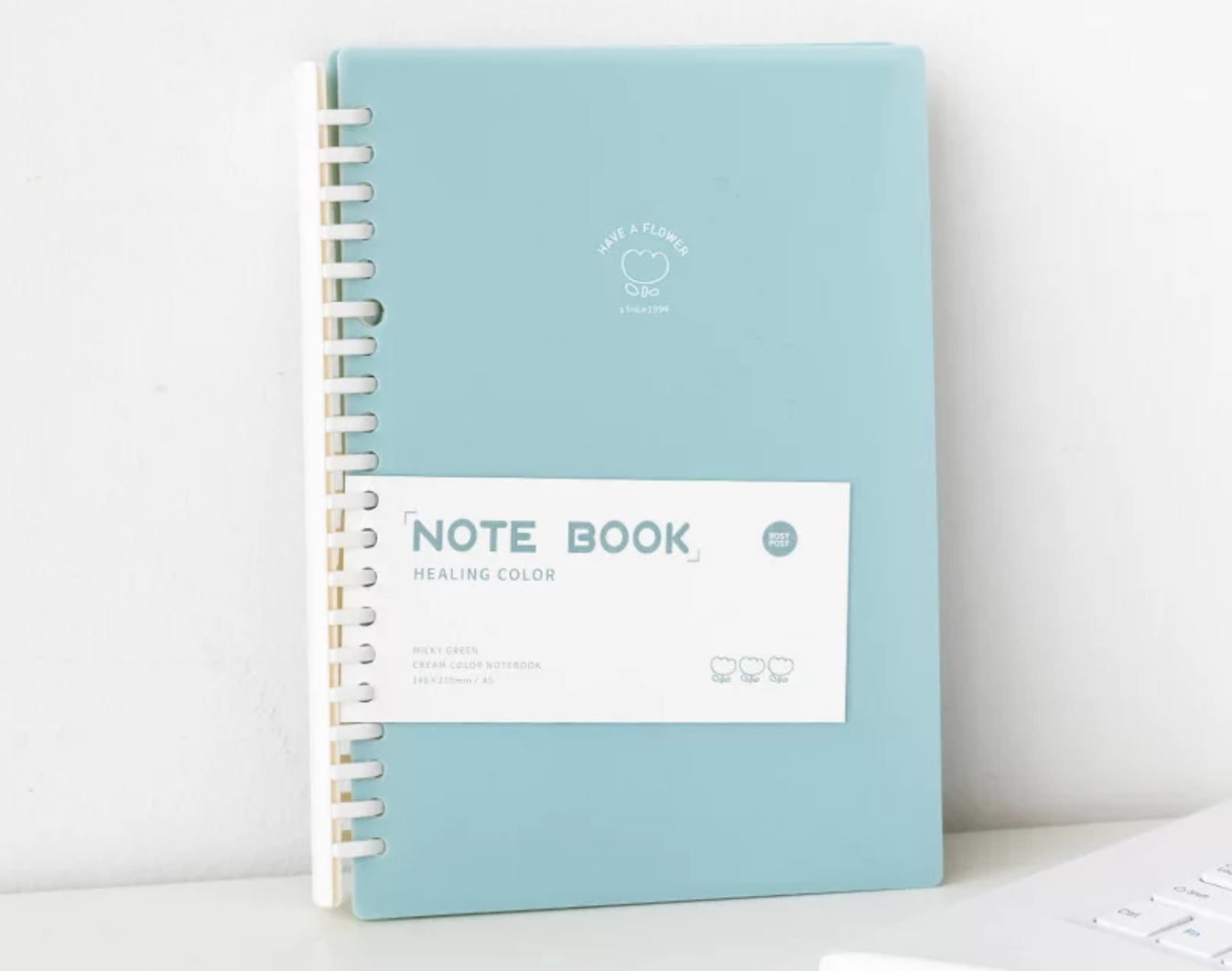 B5 Loose Leaf Notebook | Aesthetic Note Taking Supplies – Coral & Ink