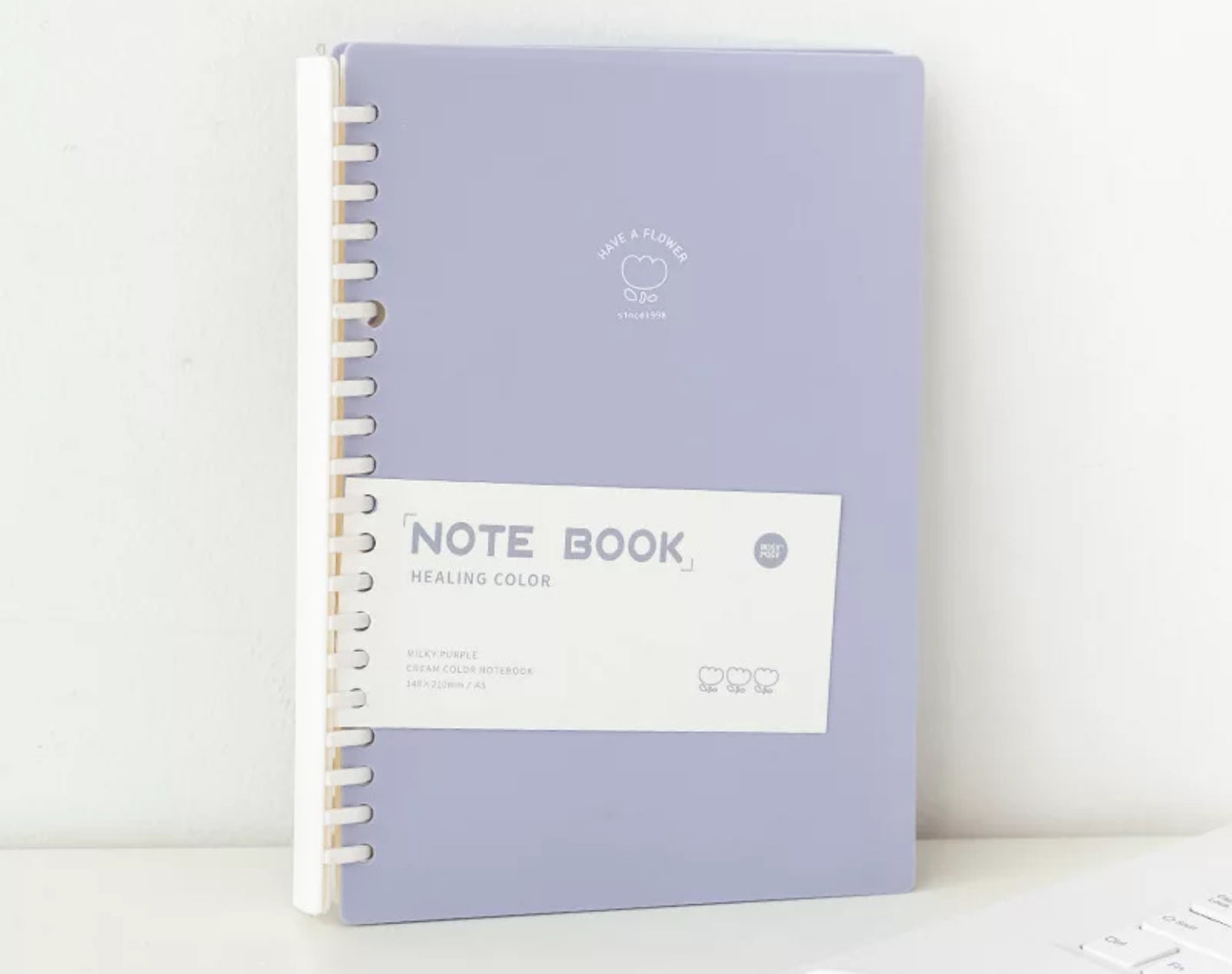 B5 Loose Leaf Notebook | Aesthetic Note Taking Supplies – Coral & Ink